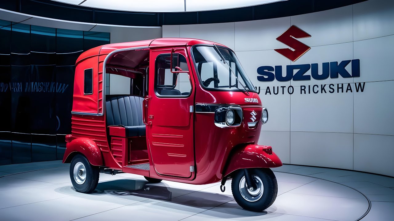 2025 Suzuki Auto Rickshaw: The Game-Changer Finally Launched! - YouTube