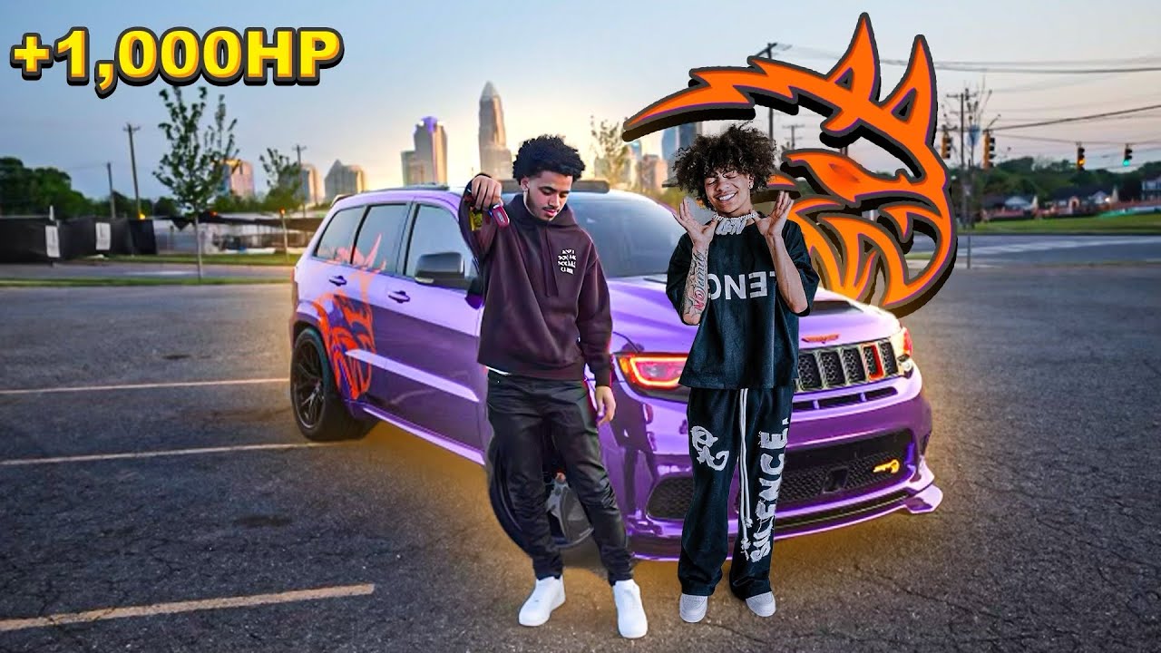 WE DROVE THE FASTEST 1000HP TRACKHAWK (ft. SRT Len) - YouTube