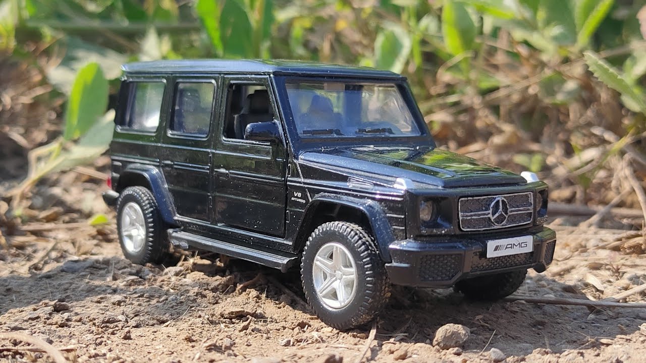 MERCEDES BENZ G-CLASS Unboxing And OFFROADING | Realistic Model Cars ...