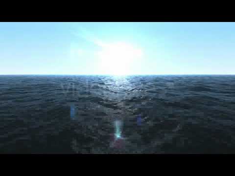Flying Over Ocean Loop video 60fps HD - YouTube
