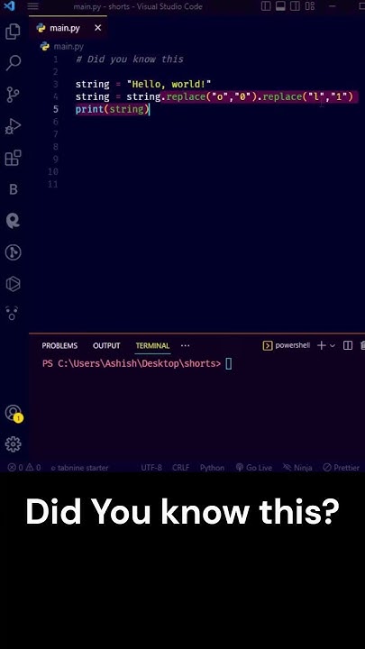 Did You Know This Python Tricks Coding Programming Youtube 1744