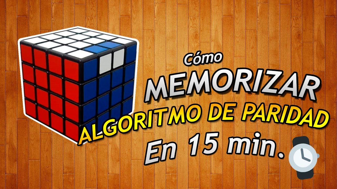 Memorizar Algoritmo de Paridad en Cubo Rubik 4x4x4 | Osman AT - YouTube