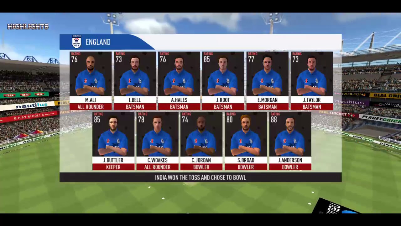 Real cricket 20 game 🏏🏏🏏 - YouTube