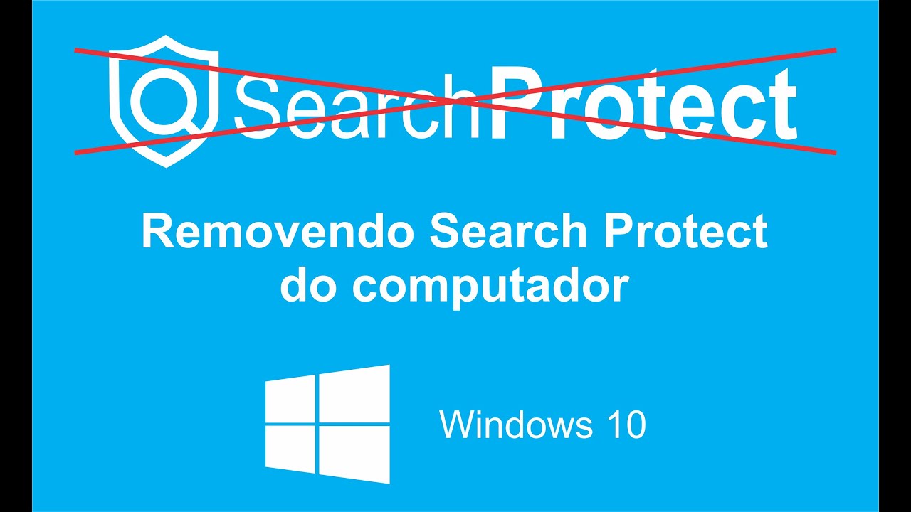 Como remover Search Protect do seu computador - Windows 10 - YouTube