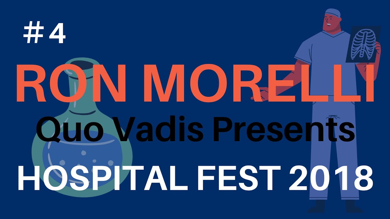 Hospital Fest 2018 RON MORELLI Entices Ears Industrial Live Sound ...