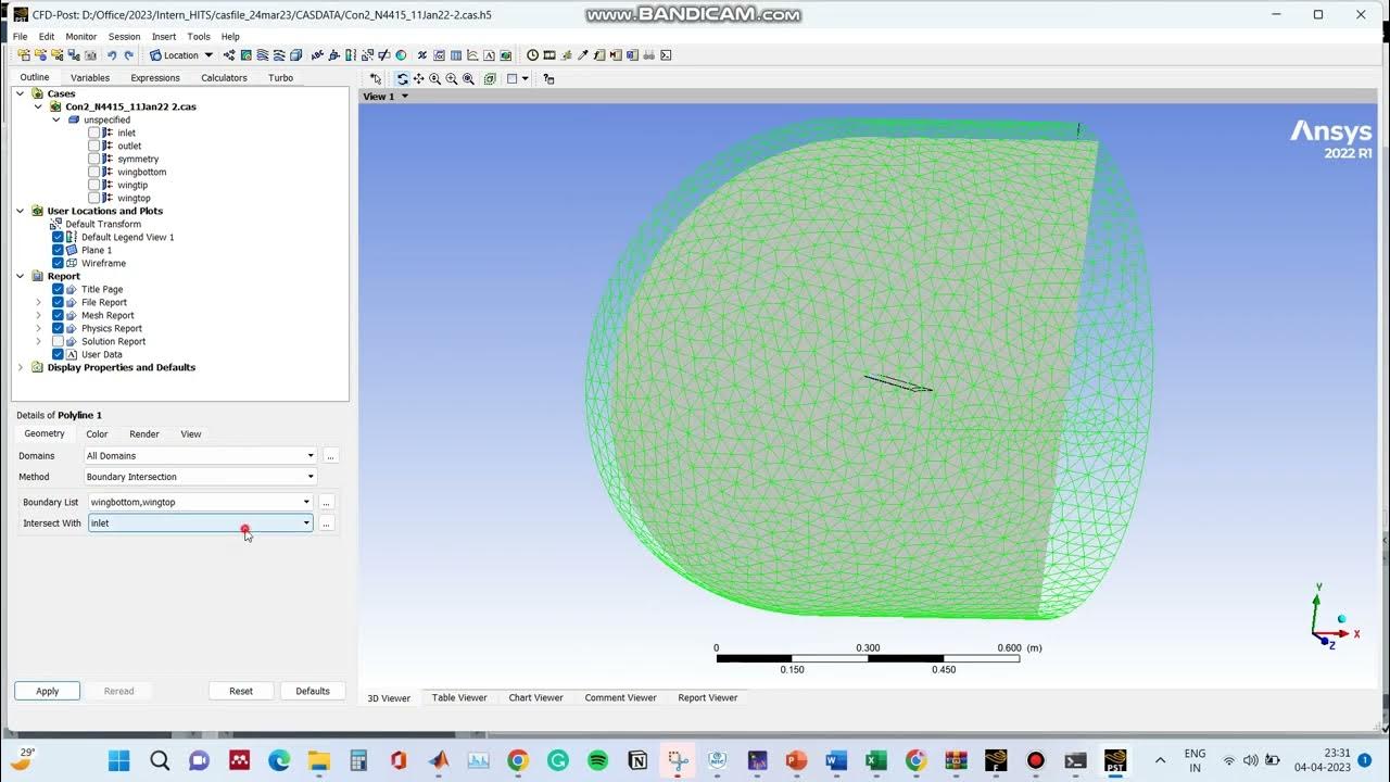How To Plot Cp From Ansys Fluent Cfd Post For A 2d Airfoil Youtube