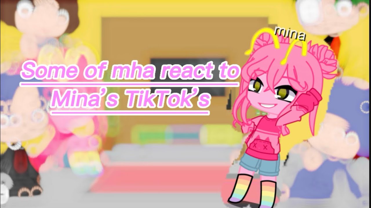 Some of mha react to Mina’s TikTok’s part 3 last part kirishima x mina - YouTube