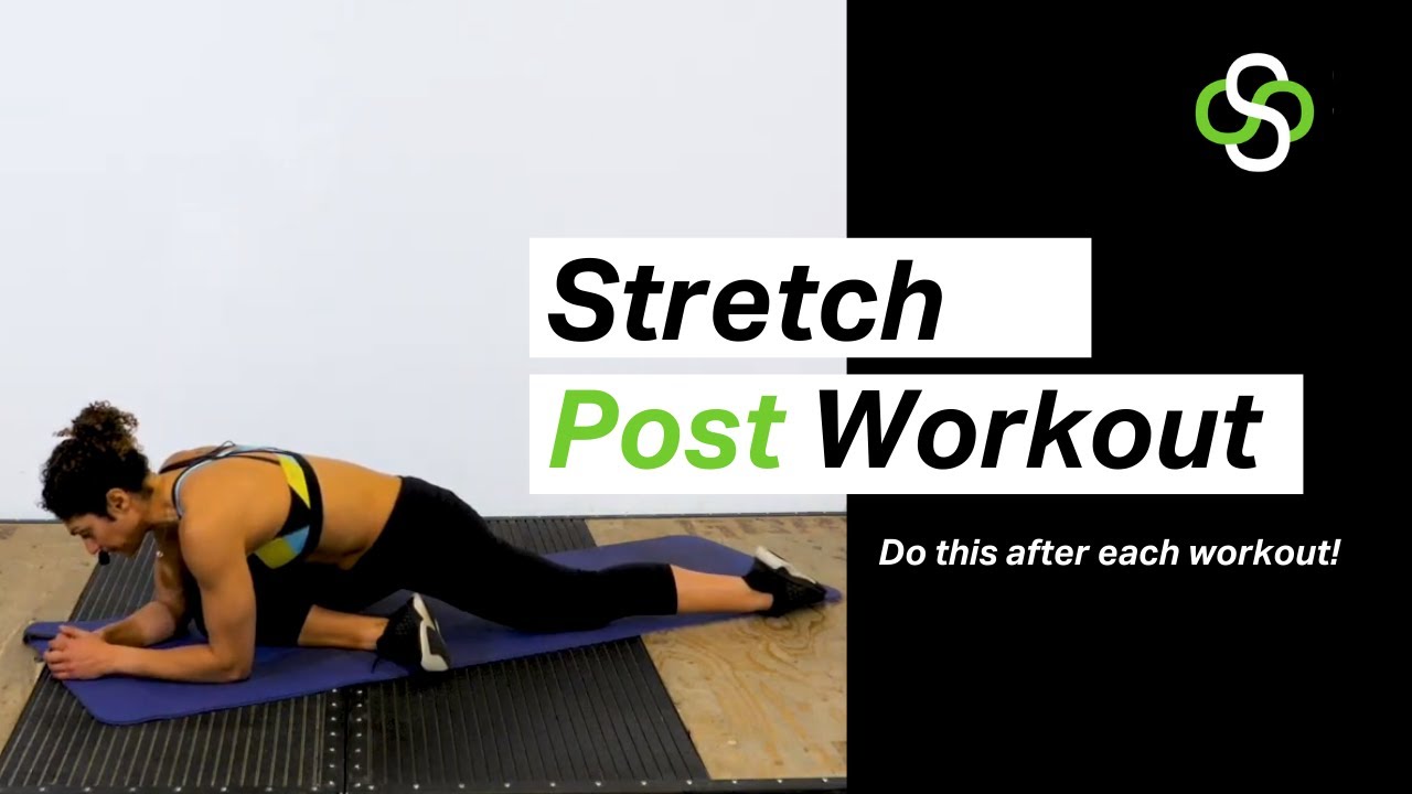 Post Workout Stretch for Workout at Home - YouTube