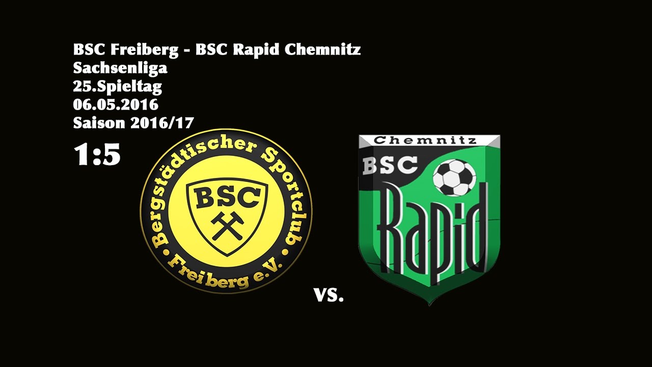 25.Spieltag /Sachsenliga - (2016/17)/BSC Freiberg - BSC Rapid Chemnitz ...