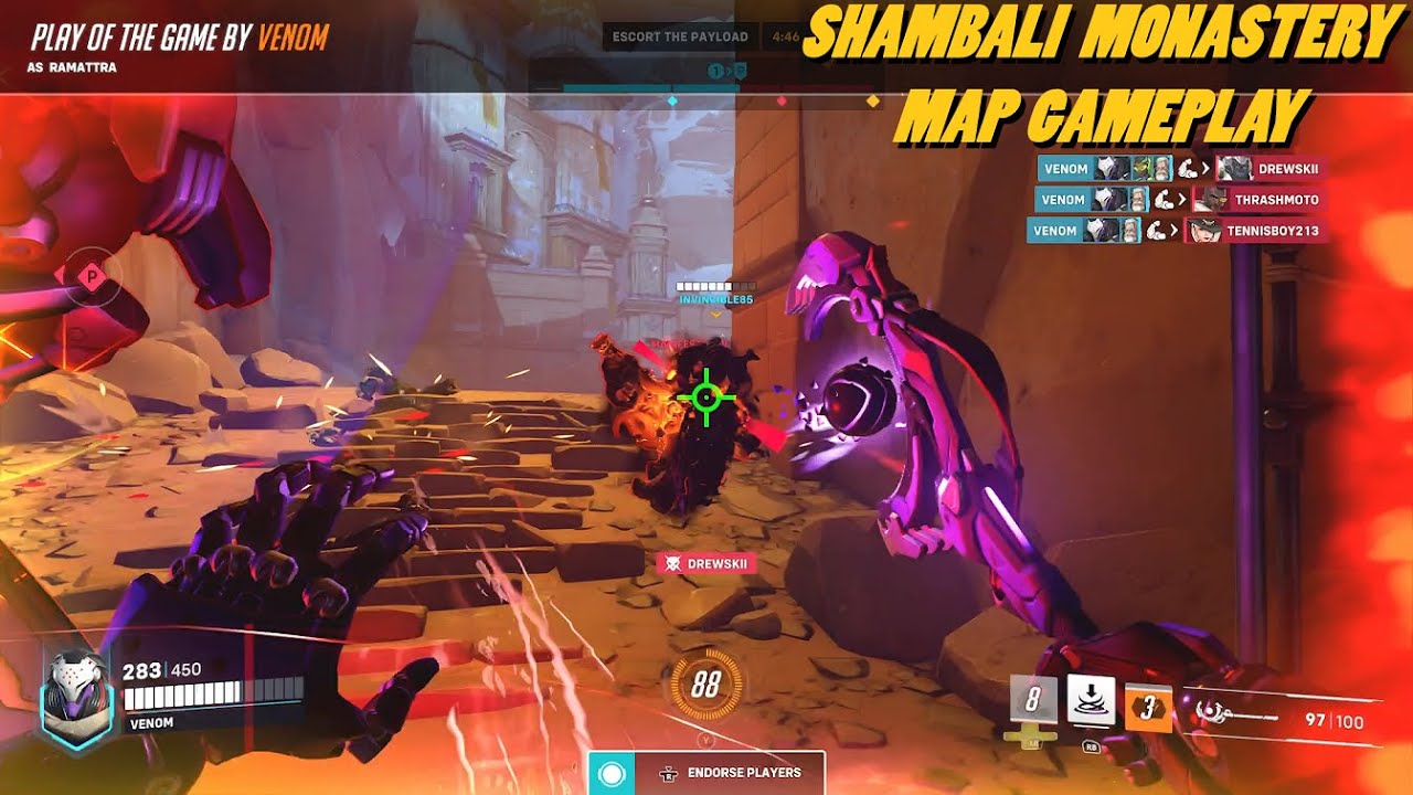 OVERWATCH 2-SHAMBALI MONASTERY MAP GAMEPLAY - YouTube