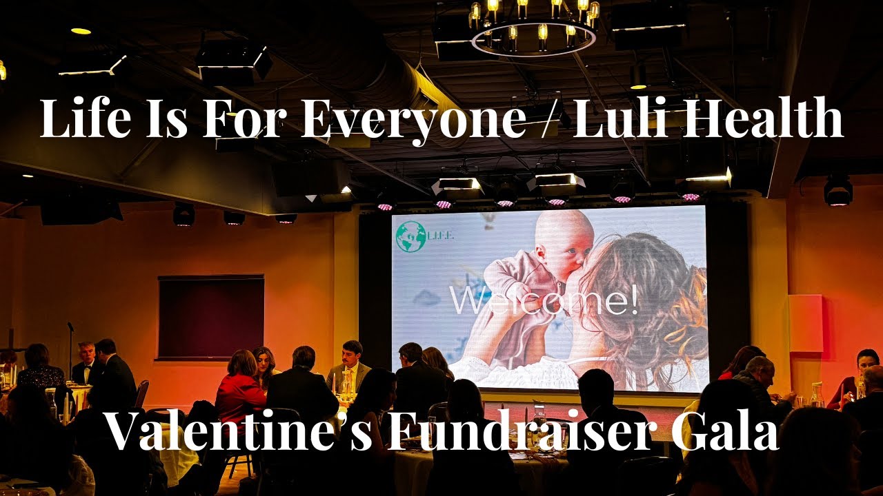 Life Is For Everyone/Luli Health Valentine's Fundraiser Gala - YouTube