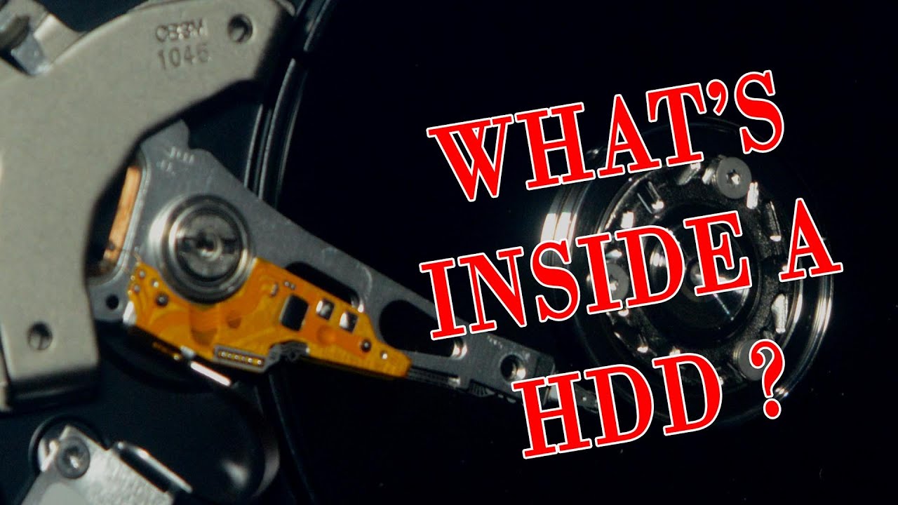 Whats Inside A Hard Disk || Hard Disk Repair || HDD || SSD || - YouTube