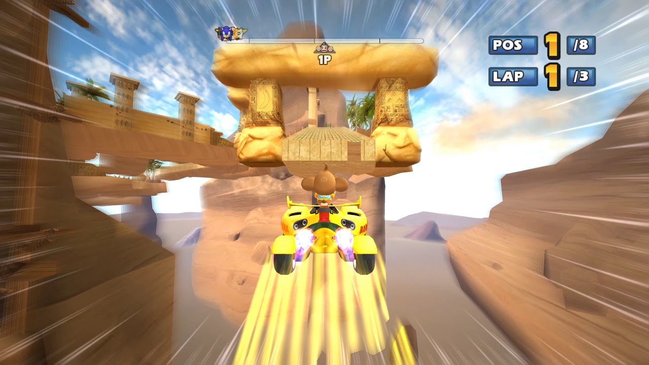 Sonic & Sega all Star Racing Grand Prix Challenge part 16 4k - YouTube