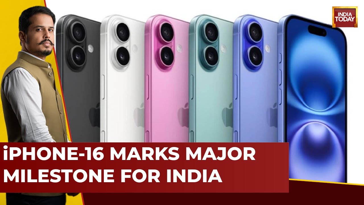 India Gets Its First Locally Made iPhone: Apple Introduces iPhone 16 ...