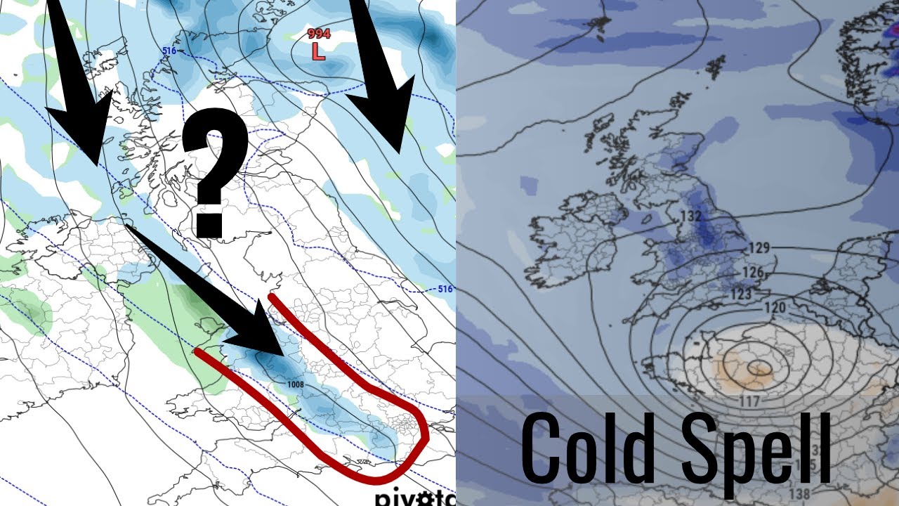 The Cold Spell has STARTED: Snow forecast for UK & Ireland - YouTube