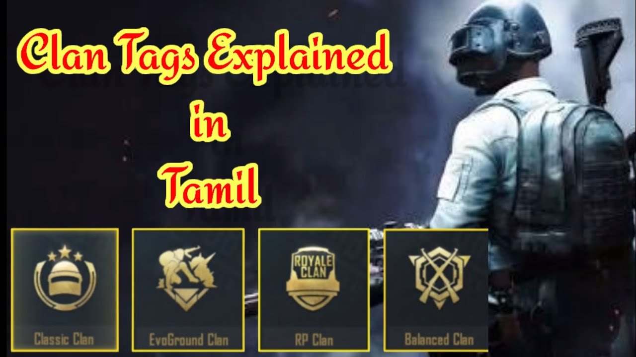 Pubg Mobile Clan Tag Explained - Mr.Pk - YouTube