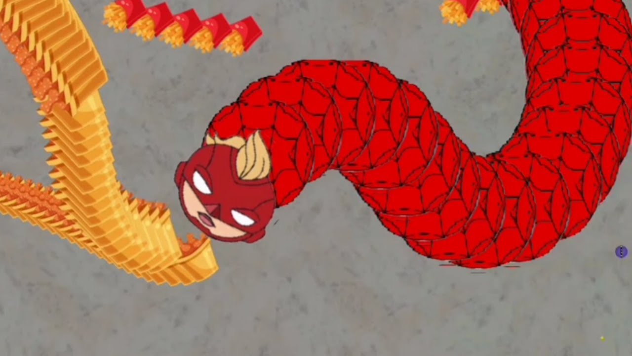 Game Cacing Paling Besar Superhero Marvel || Worm Zone Super Heroes ...