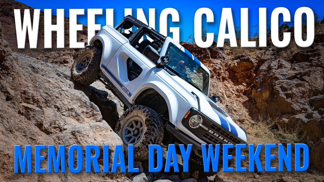 Wheeling Calico in our 2-Door Base Bronco - YouTube