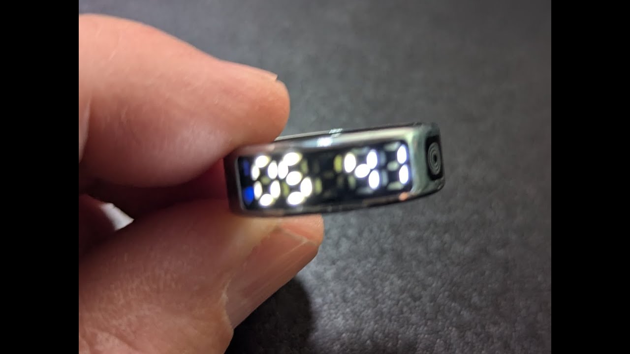unboxing a cheap Temu smart ring - YouTube