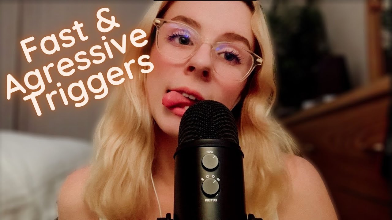 ASMR - FAST & AGGRESSIVE TRIGGERS (Sooo Tingly 🤤) - YouTube