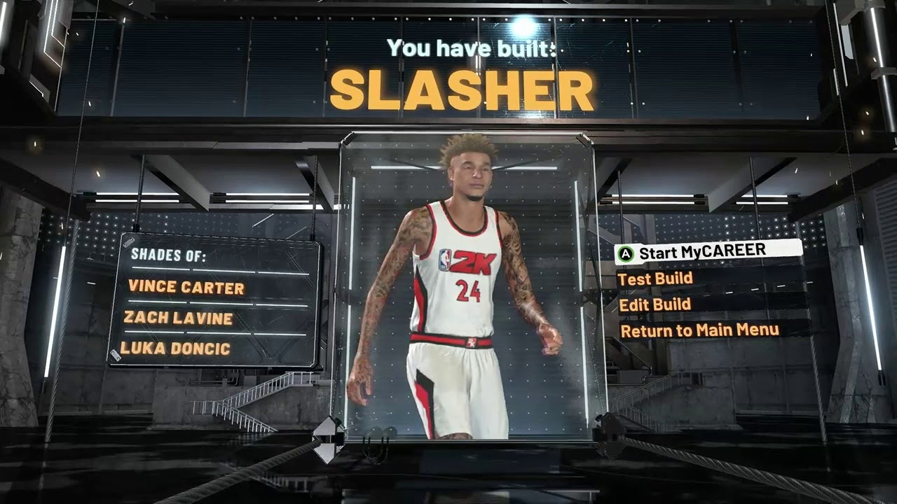 best nba 2k21 build and badges for slasher Day 10 - YouTube