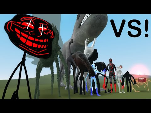 The Ruler Vs Trevor Henderson Creatures (Trevor Henderson Mod Pack And ...