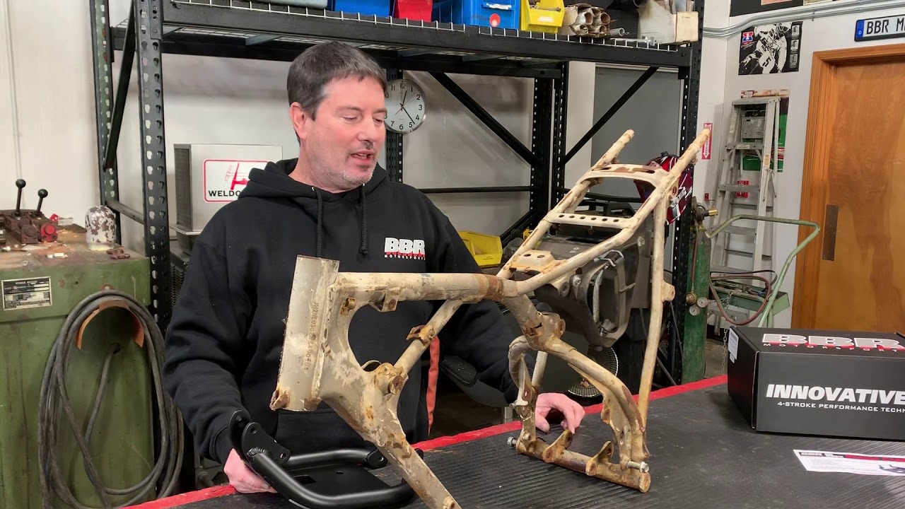 BBR XR/CRF80/100 Cradle - YouTube