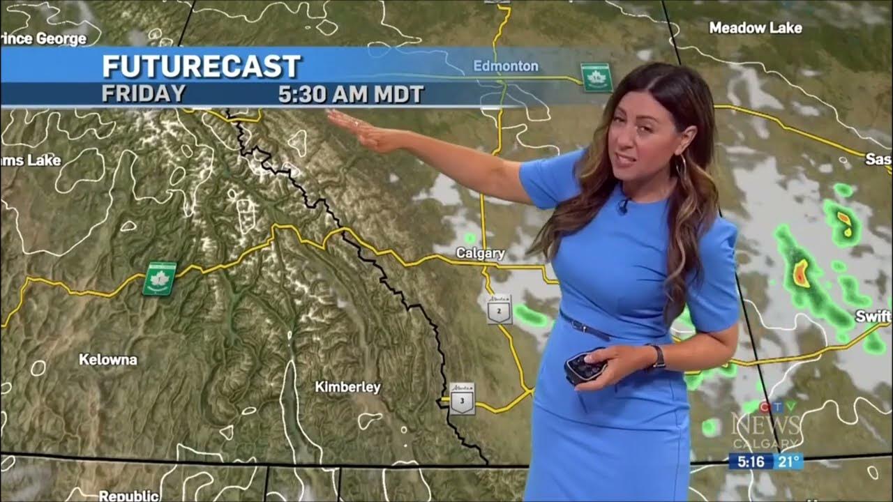 Danielle Savoni - CTV News Calgary - Weather - Thursday, July 4, 2024. - YouTube