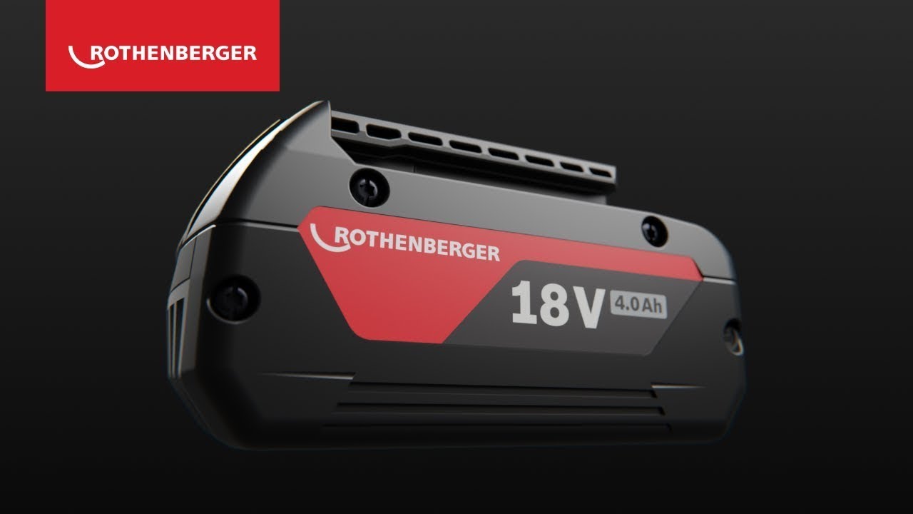 AMPShare Battery for professional HVAC Machines from ROTHENBERGER - YouTube