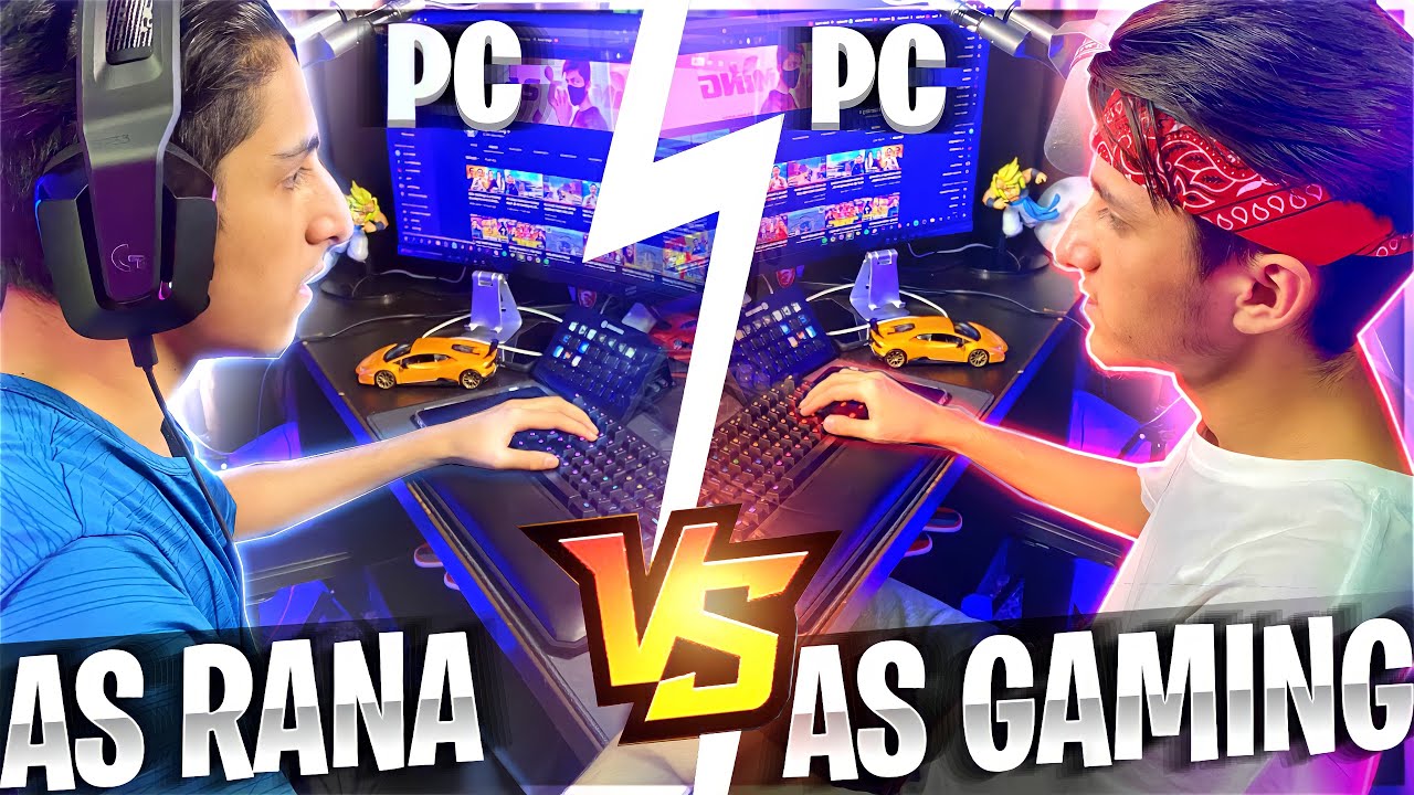 As Gaming Vs As Rana Pc Player Vs Pc Player Gaerna Free Fire - YouTube
