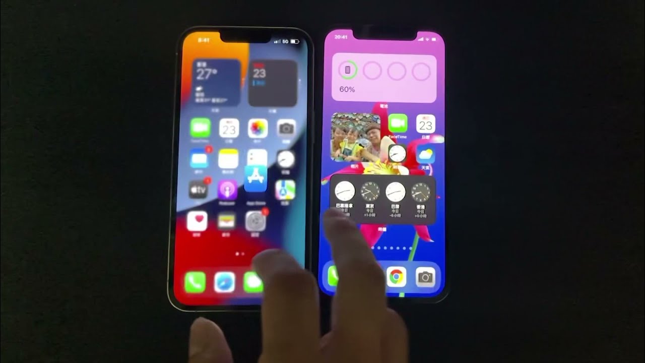 iPhone 13 Pro ProMotion 120Hz Vs iPhone 12 Pro 60Hz Display - YouTube