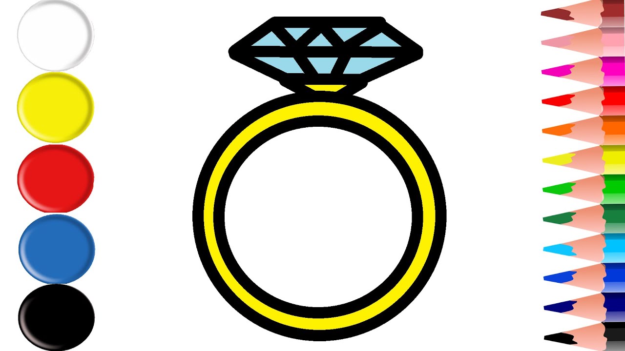 Draw for Kids. How to Draw a Ring. - YouTube