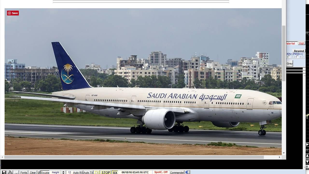 5550 Khz CARIB-A SELCAL check 8918 KHZ Winradio Excalibur Pro - YouTube