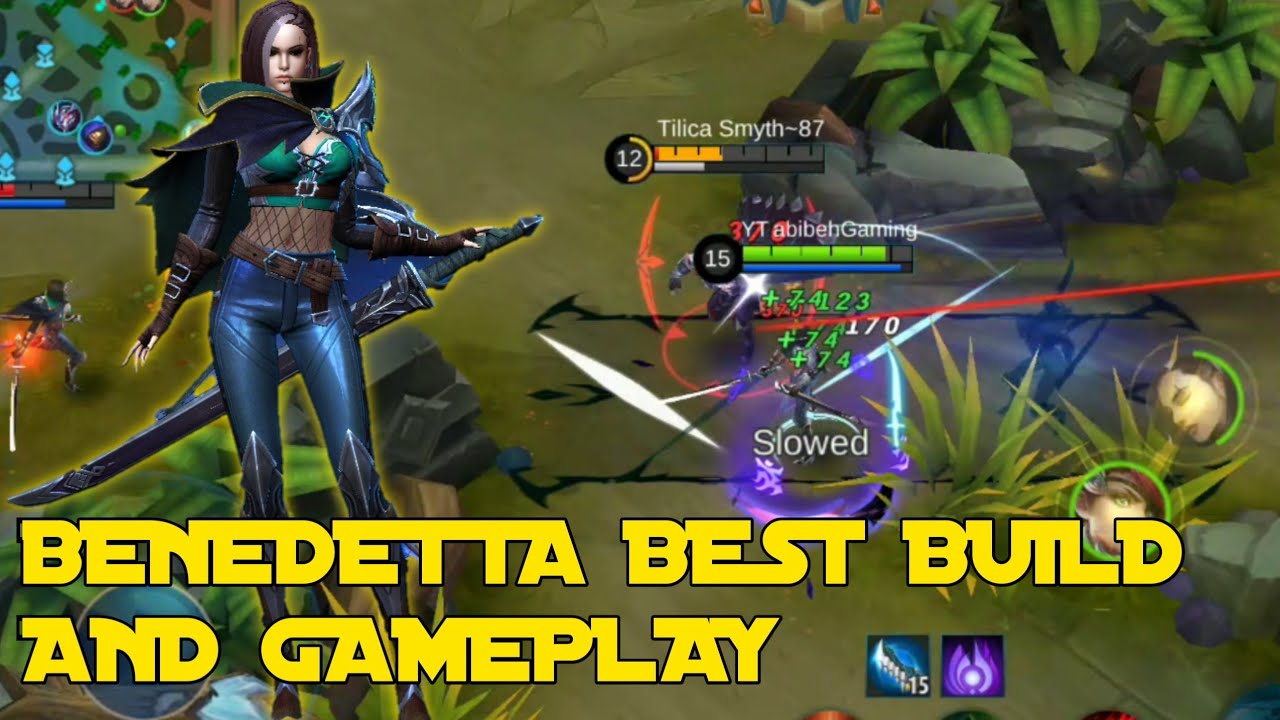 BENEDETTA BEST BUILD AND GAMEPLAY - MOBILE LEGENDS - YouTube