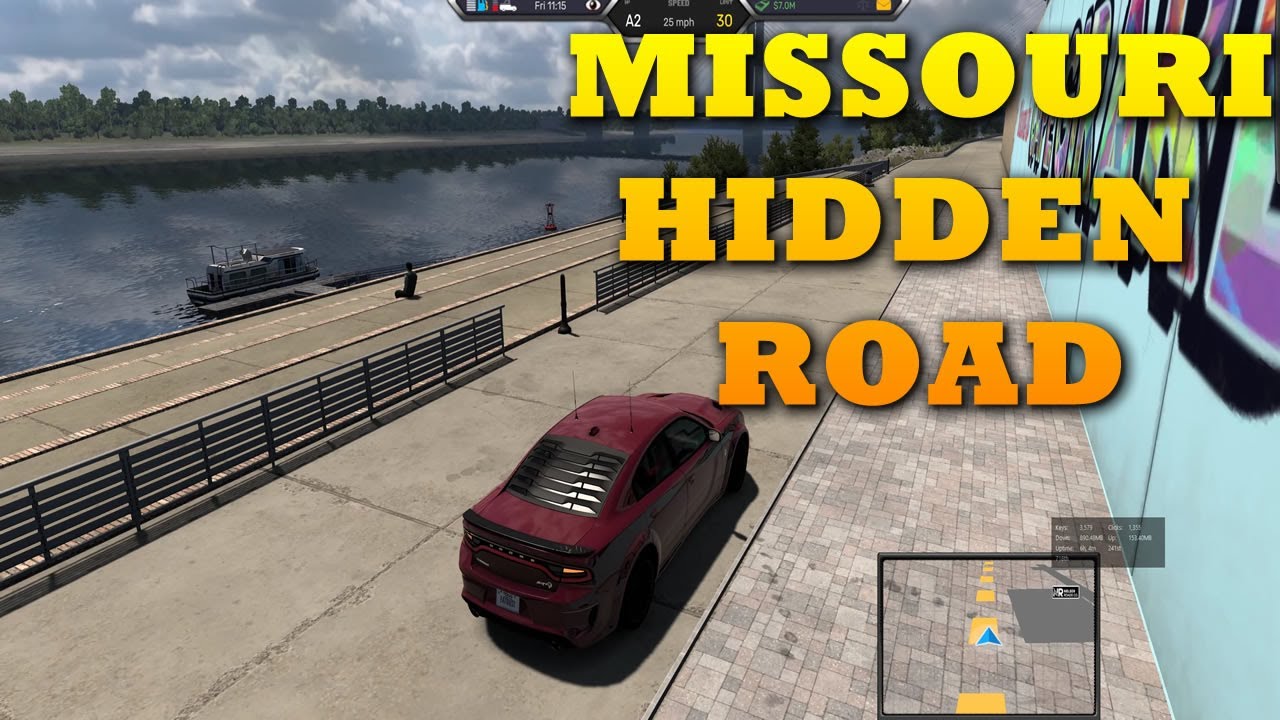 New hidden road and secret viewpoint in Missouri, in Cape Girardeau ATS ...