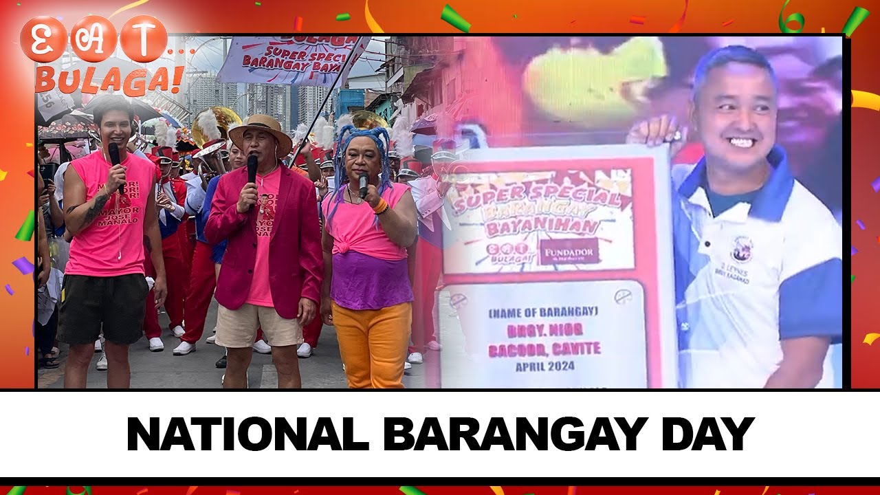 NATIONAL BARANGAY DAY | EAT BULAGA | April 06, 2024 - YouTube