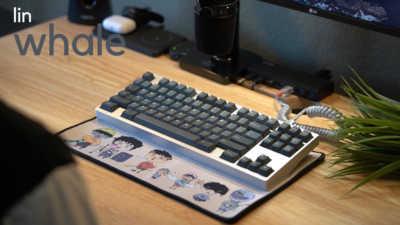 Best Sounding Lin Whale Keyboard Typing Sound Test - YouTube