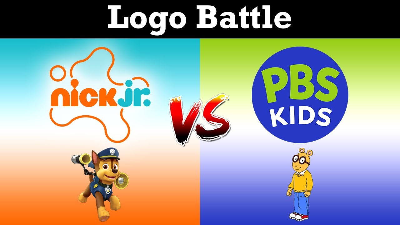 Nick Jr. VS PBS Kids - Logo Battle - YouTube