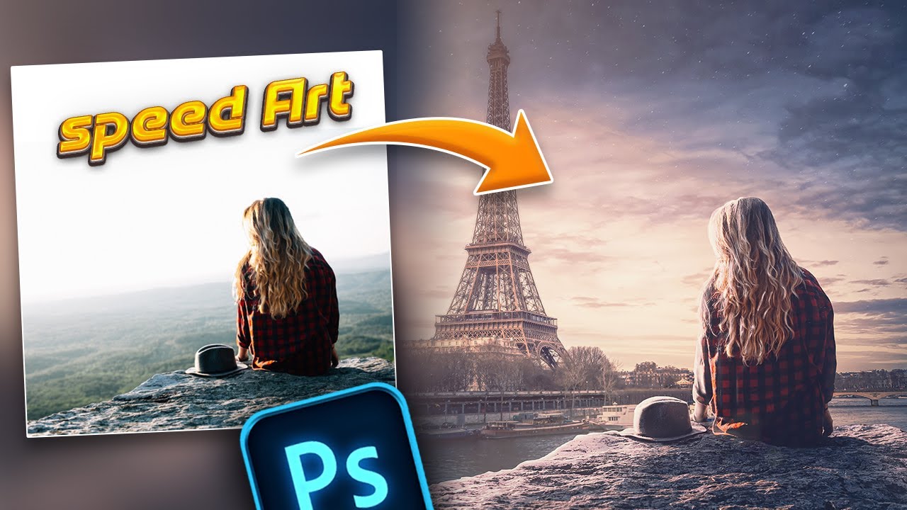 Create Magical Girl Manipulations in Photoshop | Beginner Speed Art ...