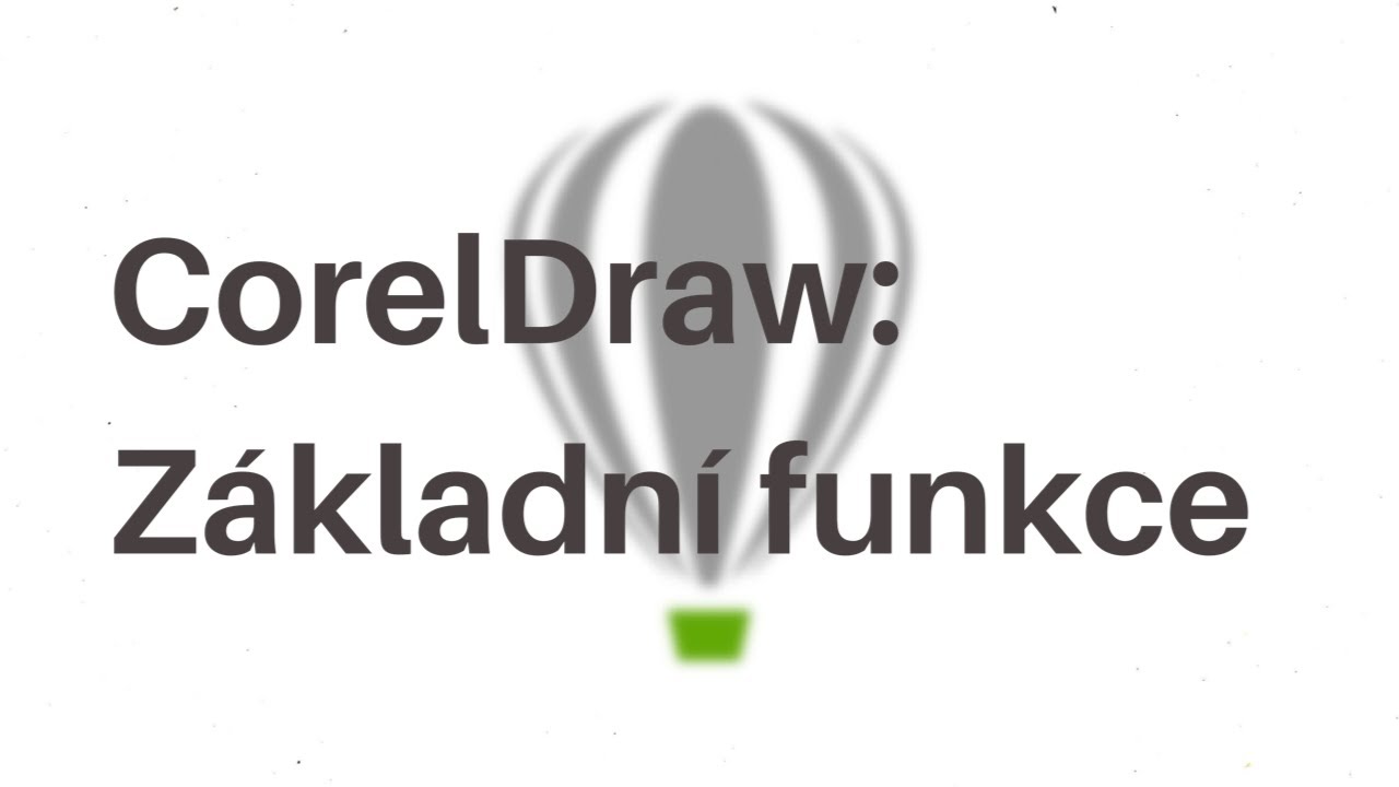 CorelDraw - základní nástroje a vytváření srdce (tutoriál) - YouTube