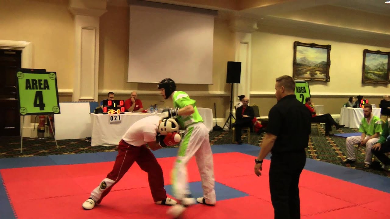 Joe Doyle 1st Place Continuous Kickboxing WKKC 2014 - YouTube