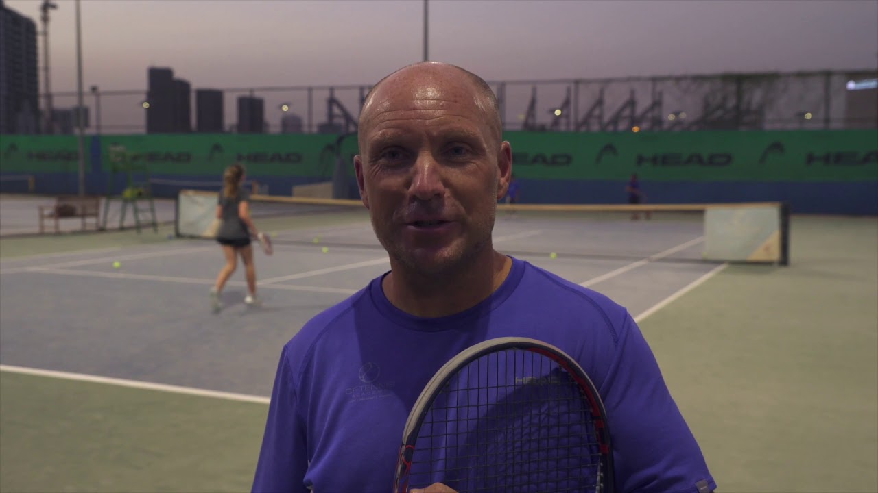 CF Tennis Hard At Work - YouTube