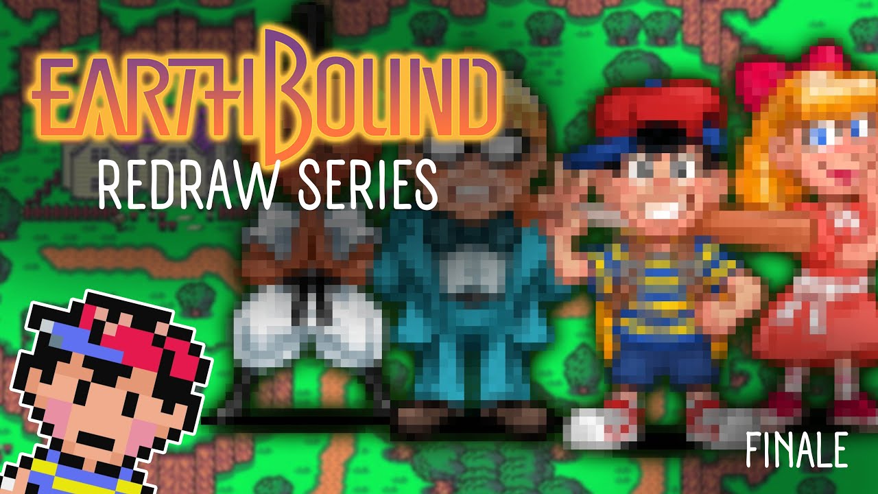 EarthBound Redraw Series \\ FINALE - YouTube