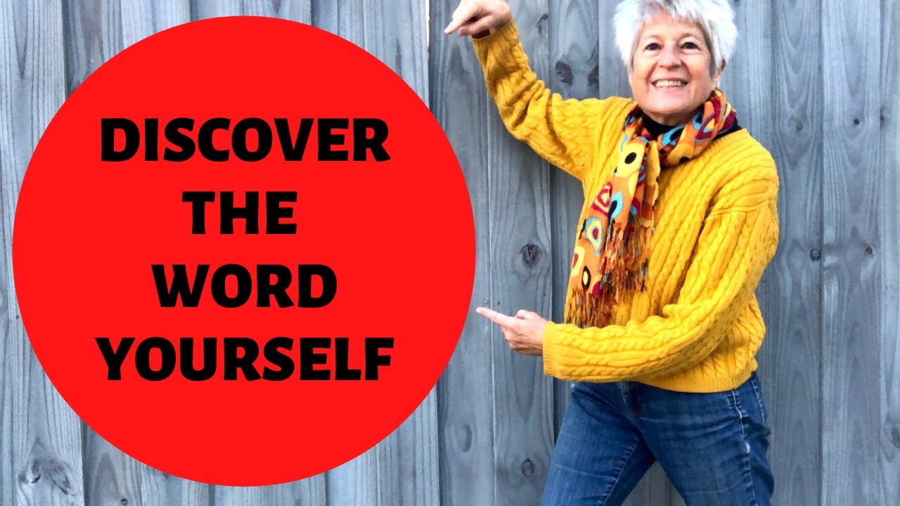 Discover the Word Yourself - YouTube