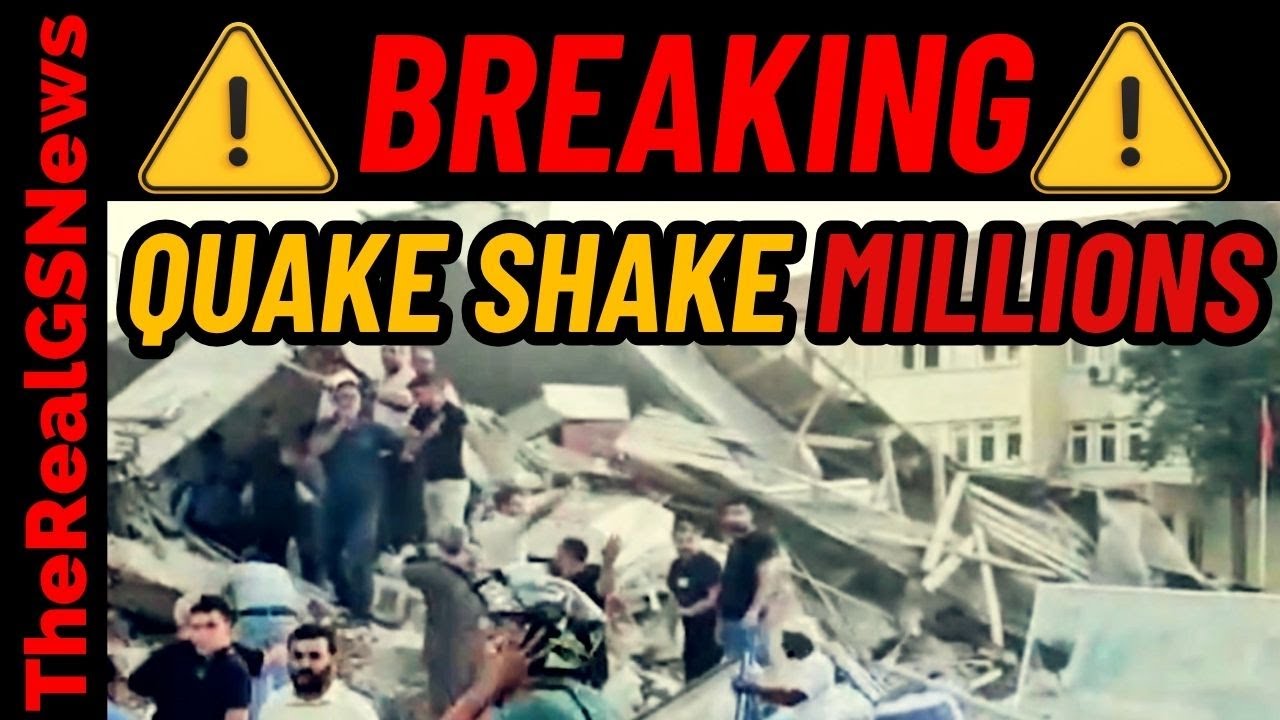 ⚠️ STRONG Earthquake Shakes MILLIONS - Many TRAPPED / Mega Flood ...