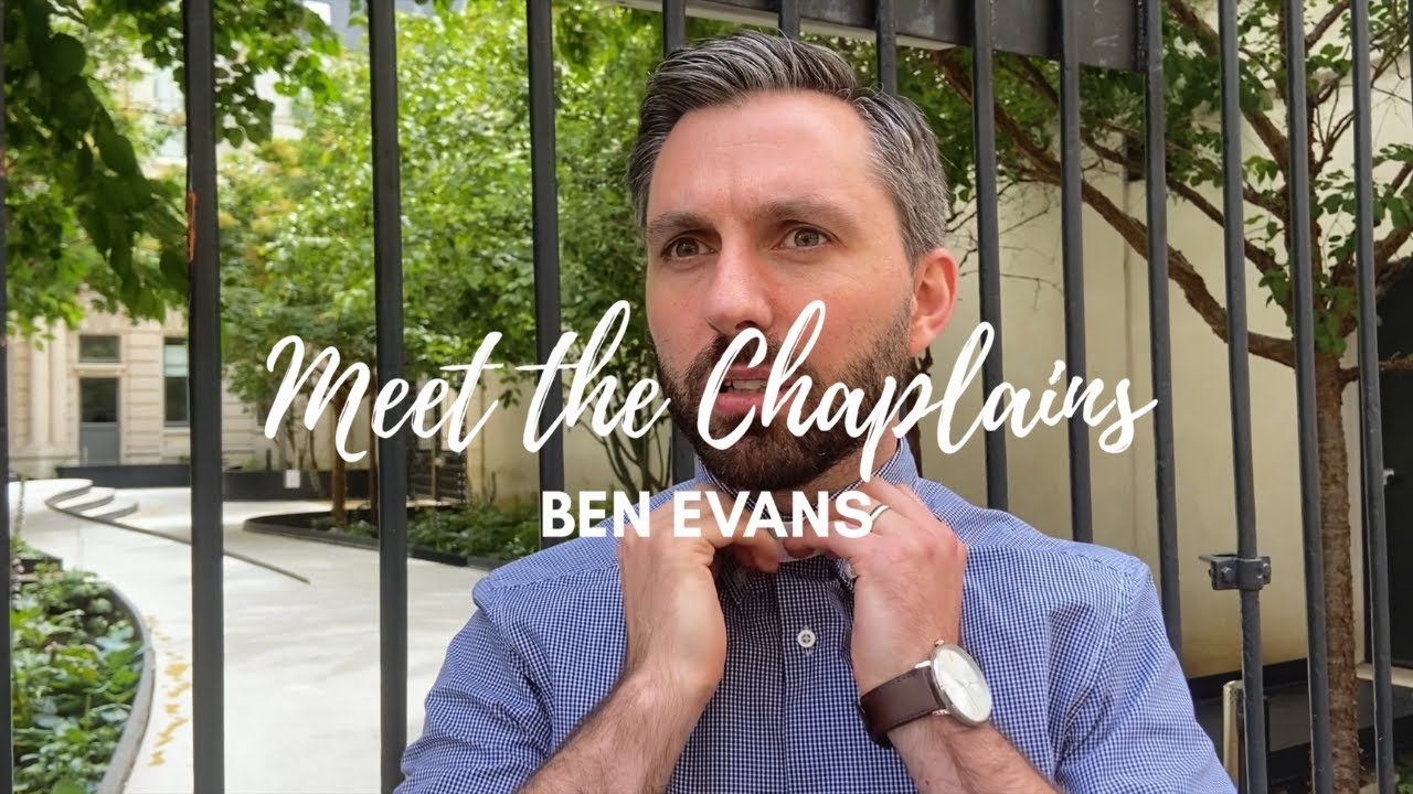 Meet The Chaplains: Ben Evans - YouTube