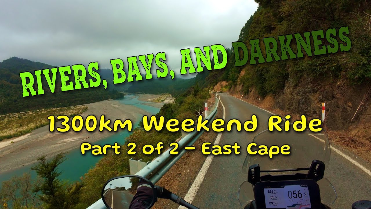 1300km Weekend Ride - part 2 of 2 - East Cape - YouTube