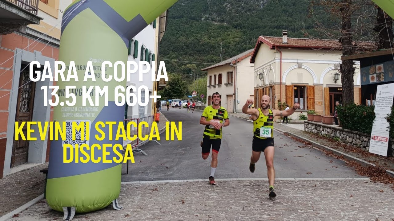 Gara a coppie- Trofeo 3 comuni: 13.5 km, 660 m d+… e Kevin mi fa morire ...