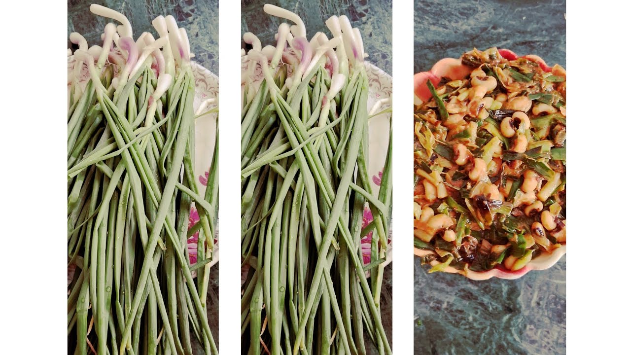 Green pyaj ki sabji easy recipes# green oniyan - YouTube