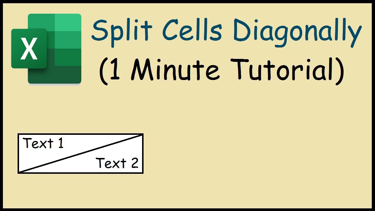 How To Diagonally Split A Cell In Excel Bangla Tutorial YouTube How To Diagonally Split A Cell In Excel Bangla Tutorial YouTube